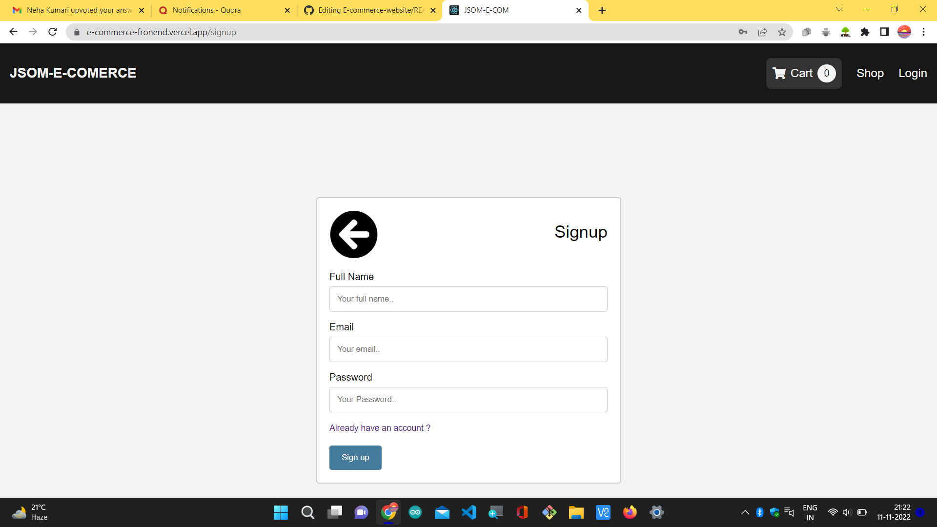 GitHub - itsShashankDev/E-commerce-website: Ecommerce website using MERN Stack