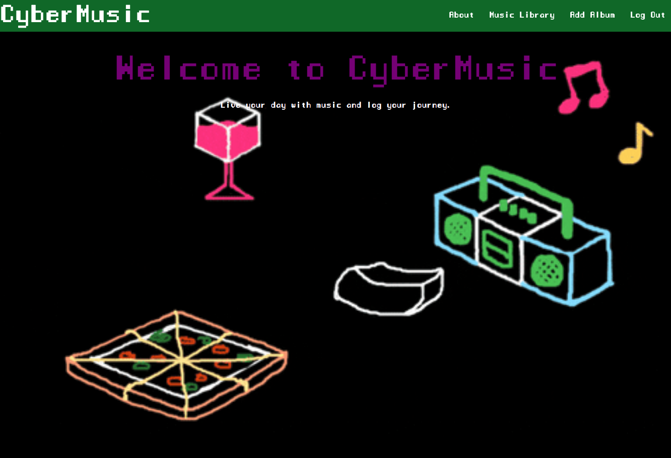 GitHub - hsimma0/CyberMusic
