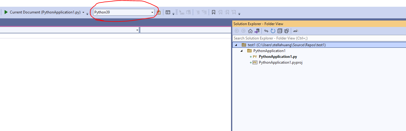 Add a python project to solution does not give the environment · Issue #7074 · microsoft/PTVS ...