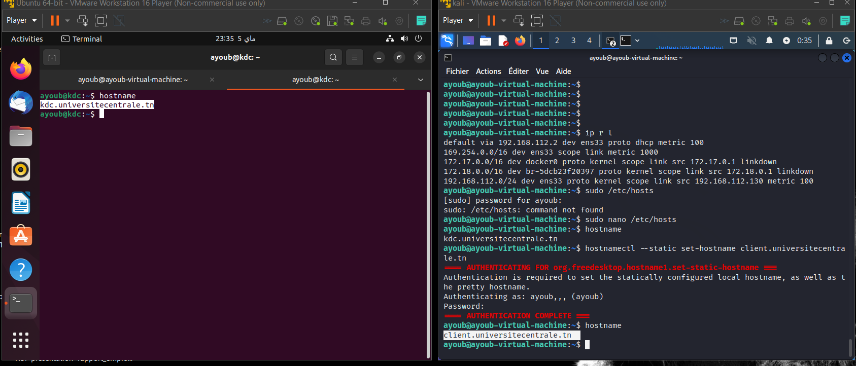 GitHub - AmiraLabaoui/Authentification-OpenSSH-Kerberos