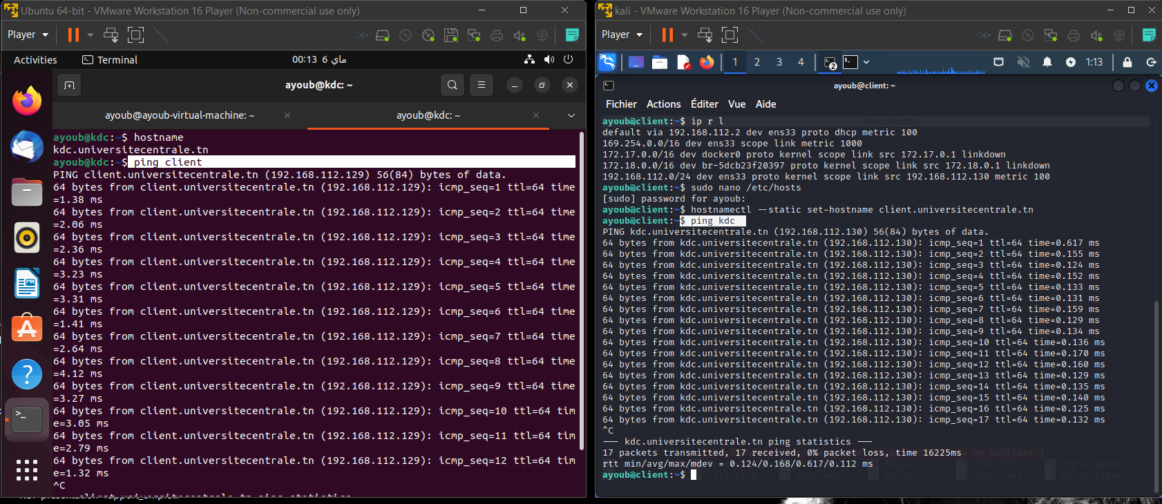 GitHub - AmiraLabaoui/Authentification-OpenSSH-Kerberos