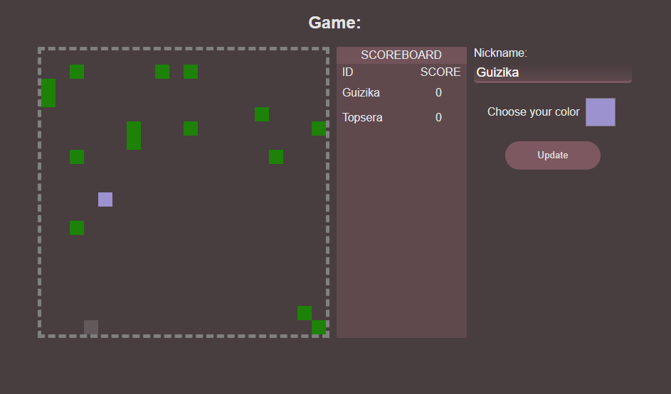 GitHub - gmolari/web-minigame