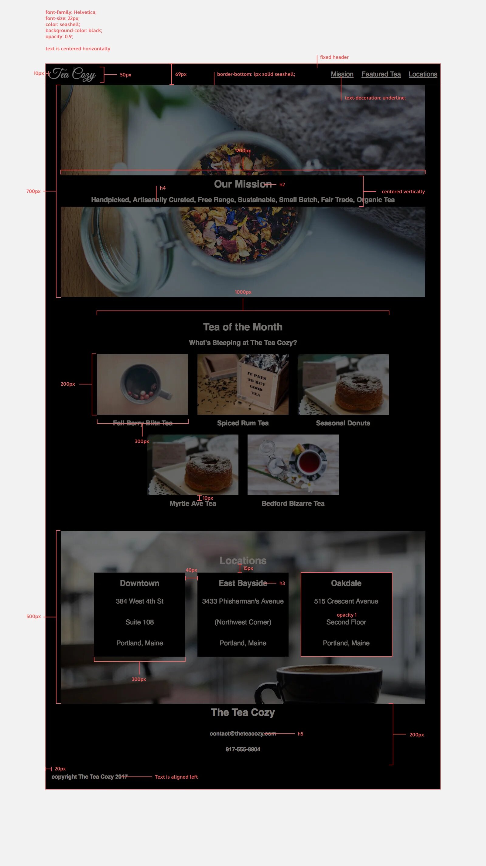 GitHub - teifler/tea-cozy: Tea Cozy Code-Academy challenge - Made a landingpage for a Tea shop ...