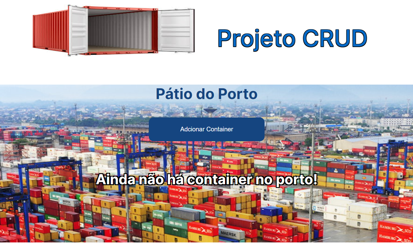 GitHub - HudsonRetonde/CRUD-Porto-Container: CRUD em Angular