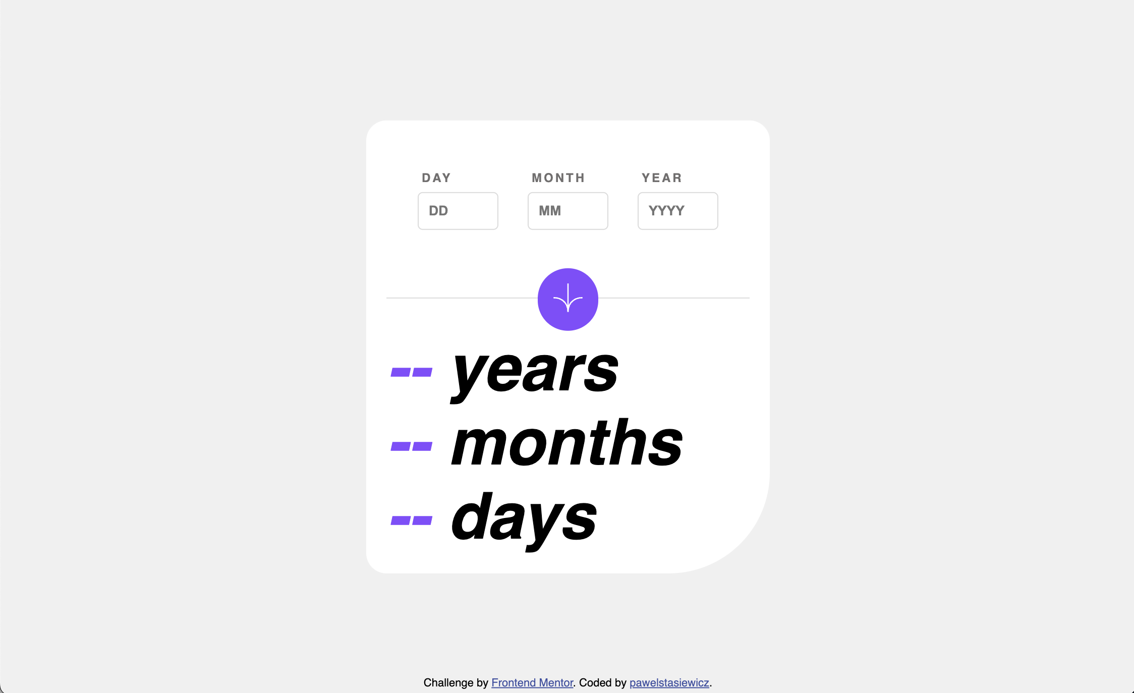 GitHub - pawelstasiewicz/age_calculator_app_hub GitHub - pawelstasiewicz/age_calculator_app_hub