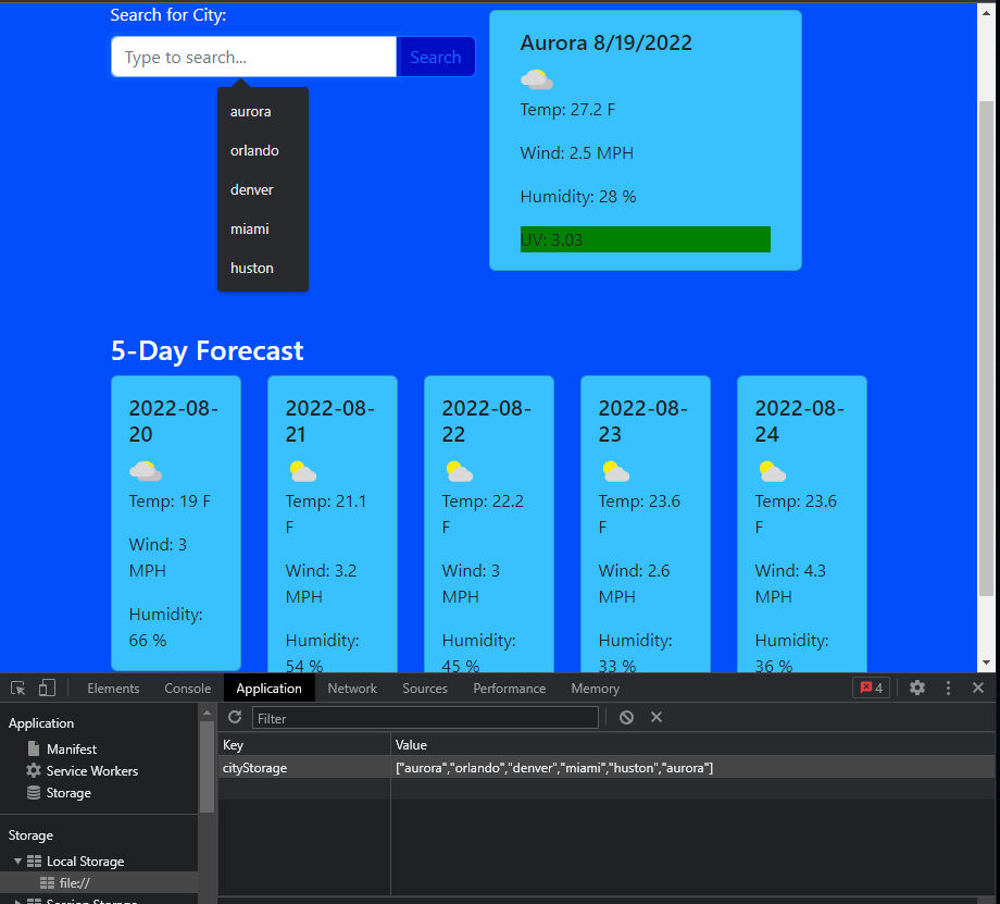 GitHub - LardexTheLarge/Weather-Dashboard: Weather dashboard by Gabe Vee
