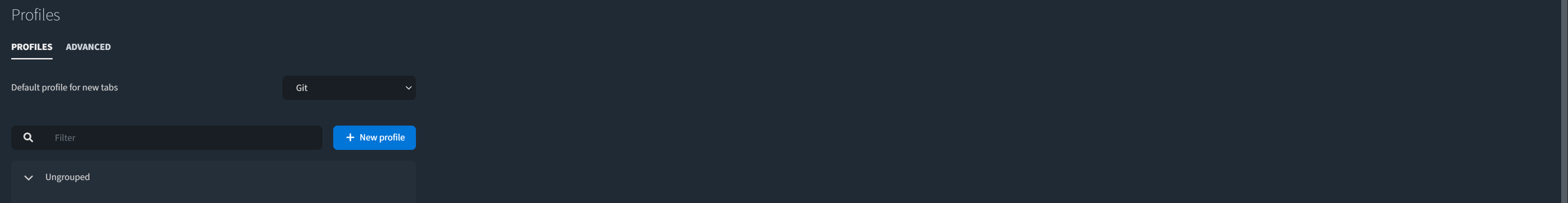 Profiles list in settings is too narrow · Issue #5779 · Eugeny/tabby · GitHub