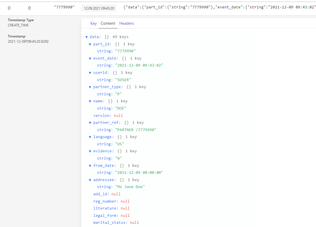 [avro] Message Content Not Easily Legible · Issue 1206 · Provectus Kafka Ui · Github