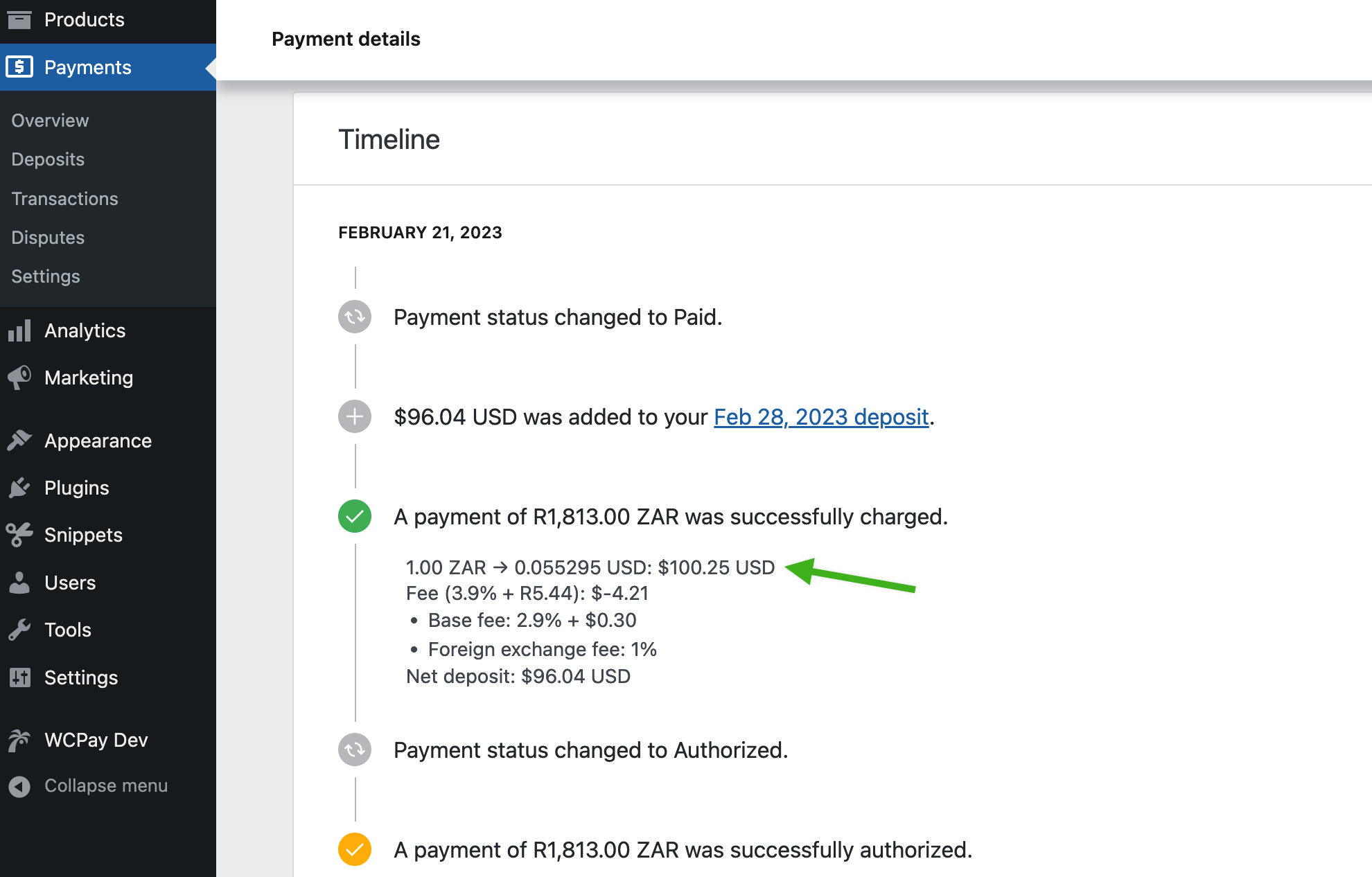 Currency off in analytics when using WCPay Multicurrency with another gateway · Issue #5584 ...