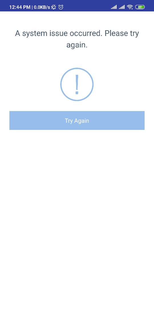 A System issue occured. Please Try again · Issue #209 · Nubescope/react-native-facebook-account ...