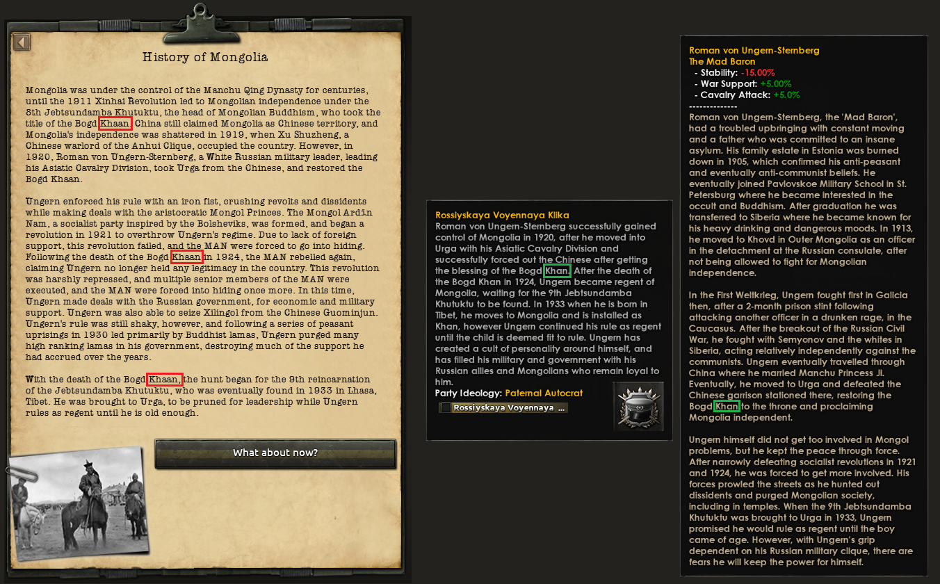 Mon Khan Spelling Differences · Issue 20987 · Kaiserreich 