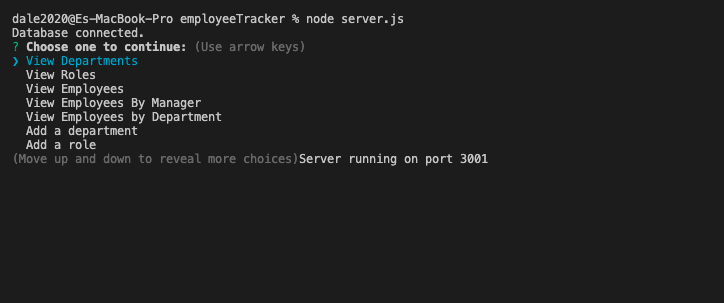 GitHub - 3lyDaley/employeeTracker