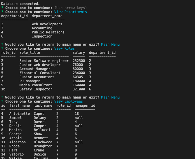 GitHub - 3lyDaley/employeeTracker