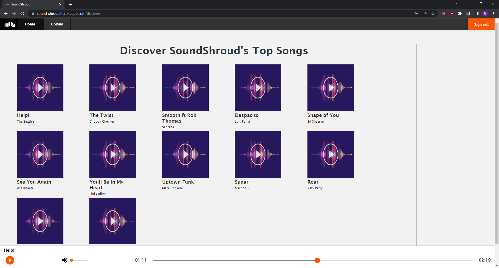 GitHub - RoubenGh/SoundShroud