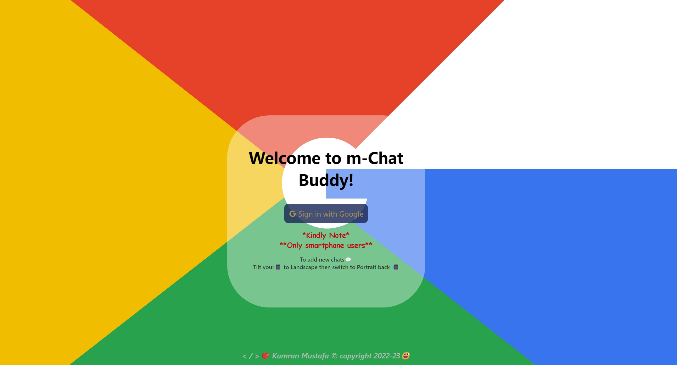 GitHub - mekams/m-chat-Buddy: Real time chat between two people using ...