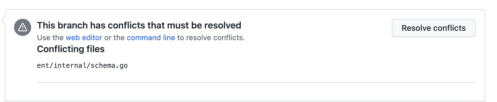 Want to avoid internal/schema.go conflicts when developing in multiple branches. · Issue #3240 ...