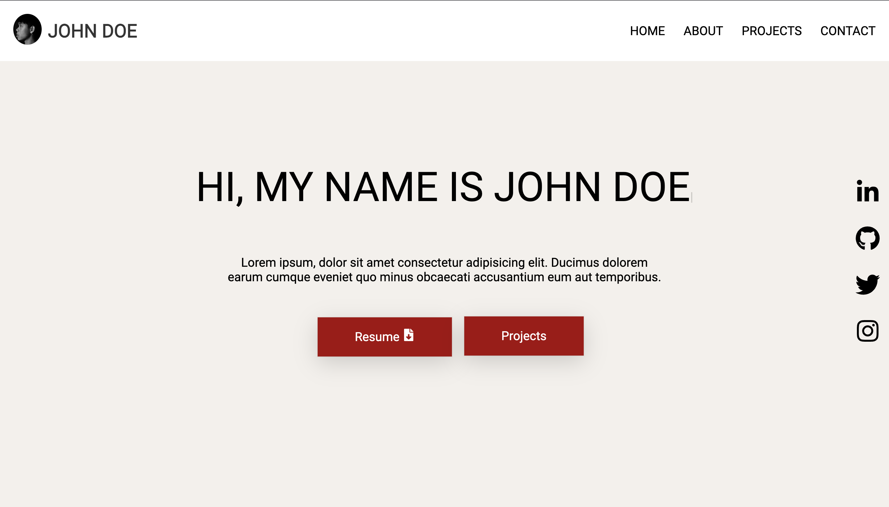 GitHub - hodinsay/portfolio-website-template: A modern, semantic, and responsive portfolio ...