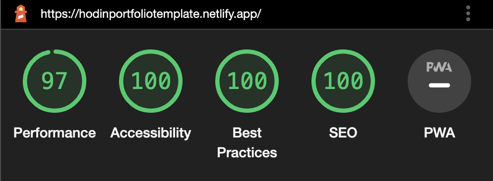 GitHub - hodinsay/portfolio-website-template: A modern, semantic, and ...