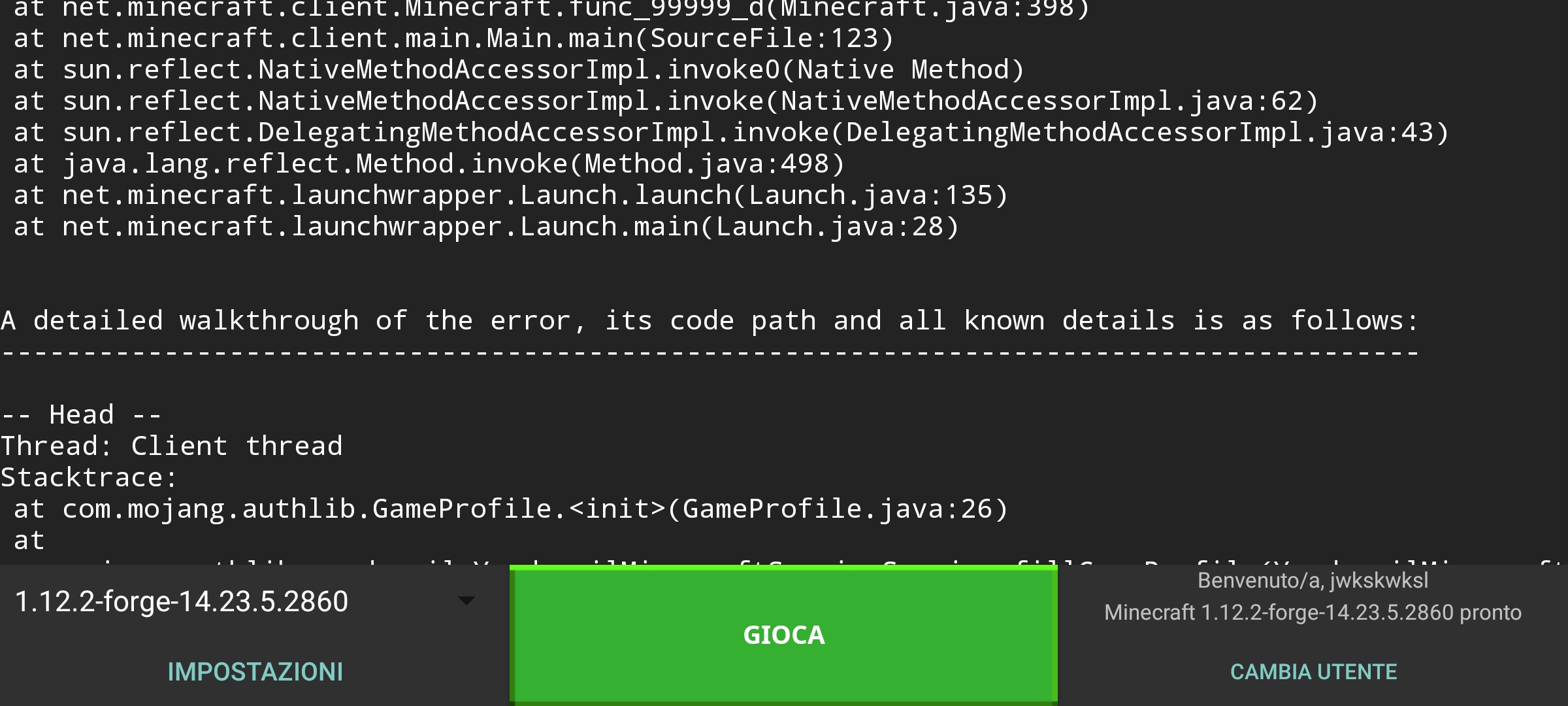 As soon as I create a world it crashes · Issue #2807 · PojavLauncherTeam/PojavLauncher · GitHub