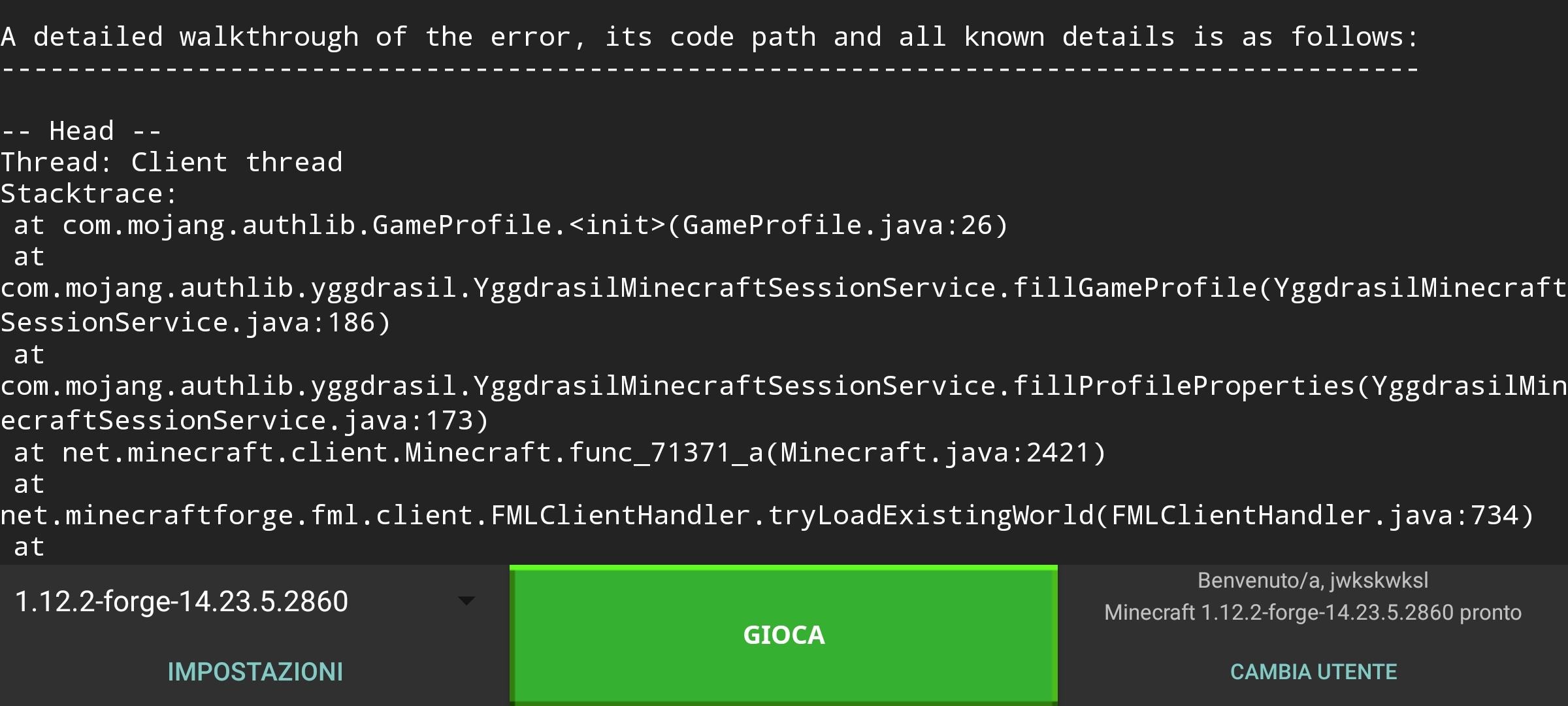 As soon as I create a world it crashes · Issue #2807 · PojavLauncherTeam/PojavLauncher · GitHub