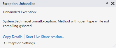 XAML compilation fails with generic types and event bindings to a page ...