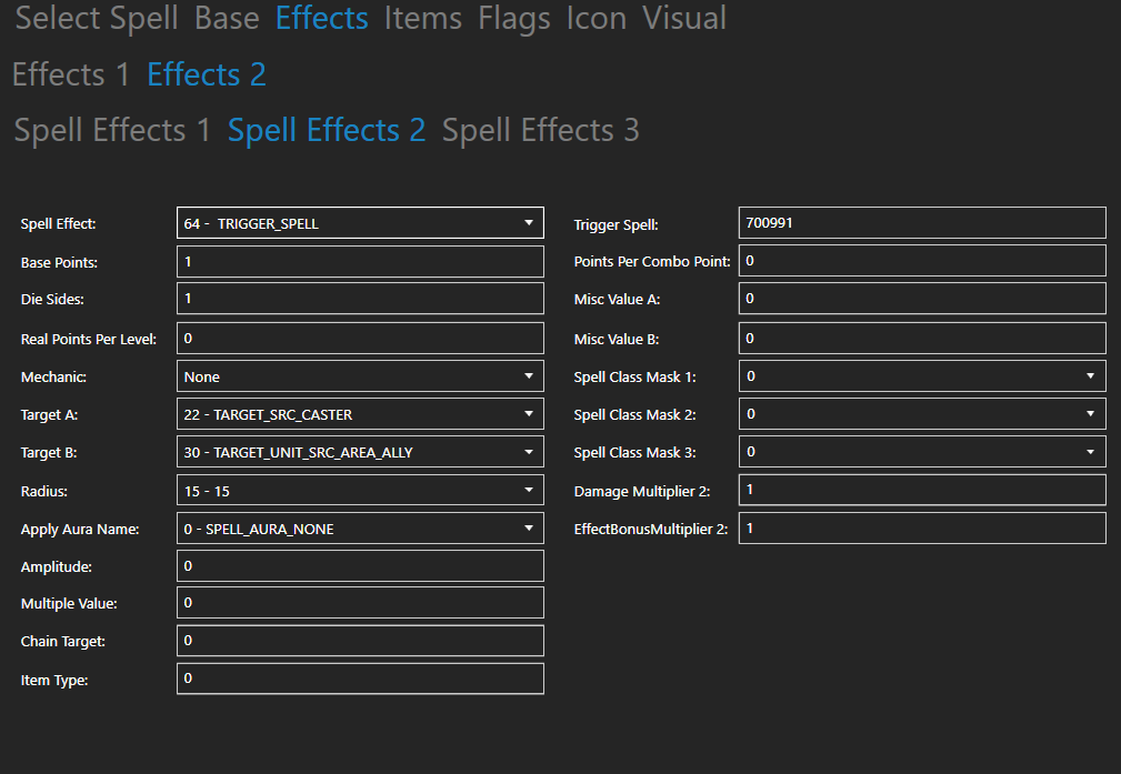 How to target all "green" NPCs with "TRIGGER_SPELL" to apply Renew-like regen. · Issue #168 ...