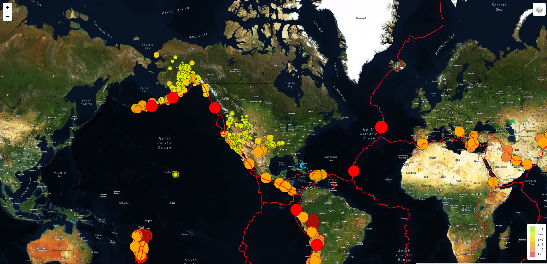 GitHub - TramOttawa/Mapping_Earthquakes: GeoJson, Javascript, Leaflet, Mapbox, HTML