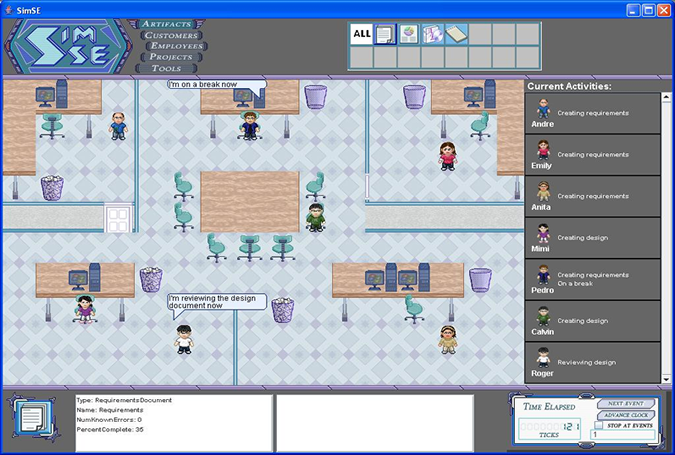 GitHub - emilyohnavarro/simse-waterfall: Waterfall version of the SimSE game