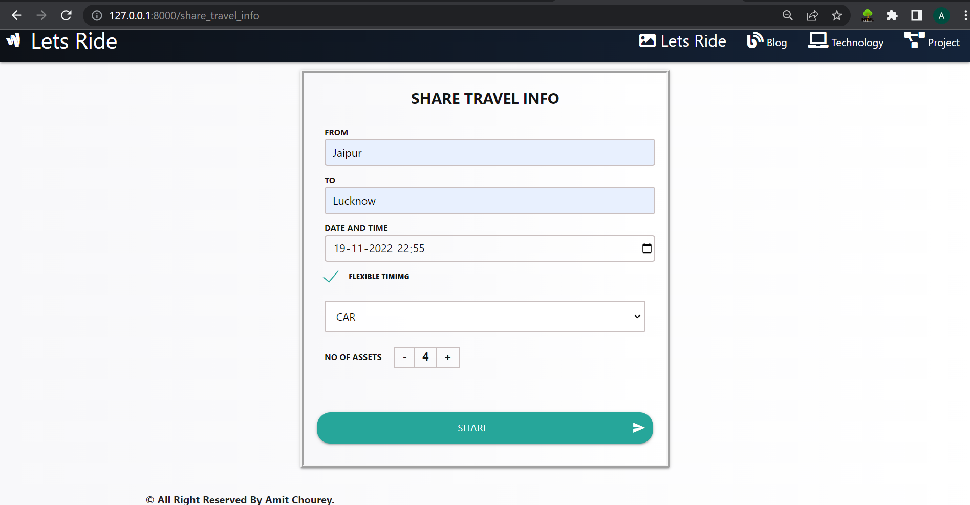 GitHub - icarusMacsAC/Lets-Ride