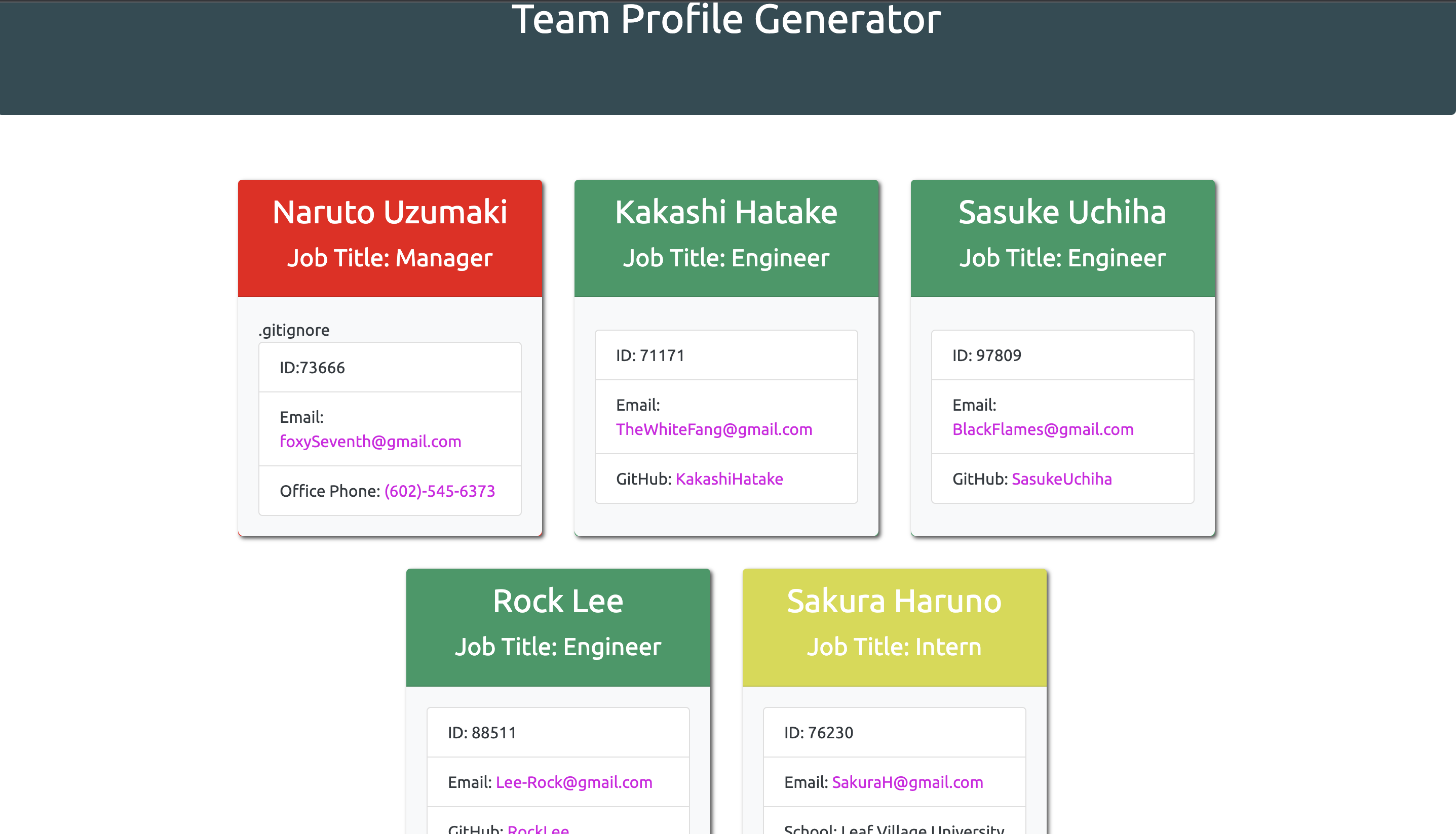 GitHub - MarioMSanchez777/Team-Profile-Generator