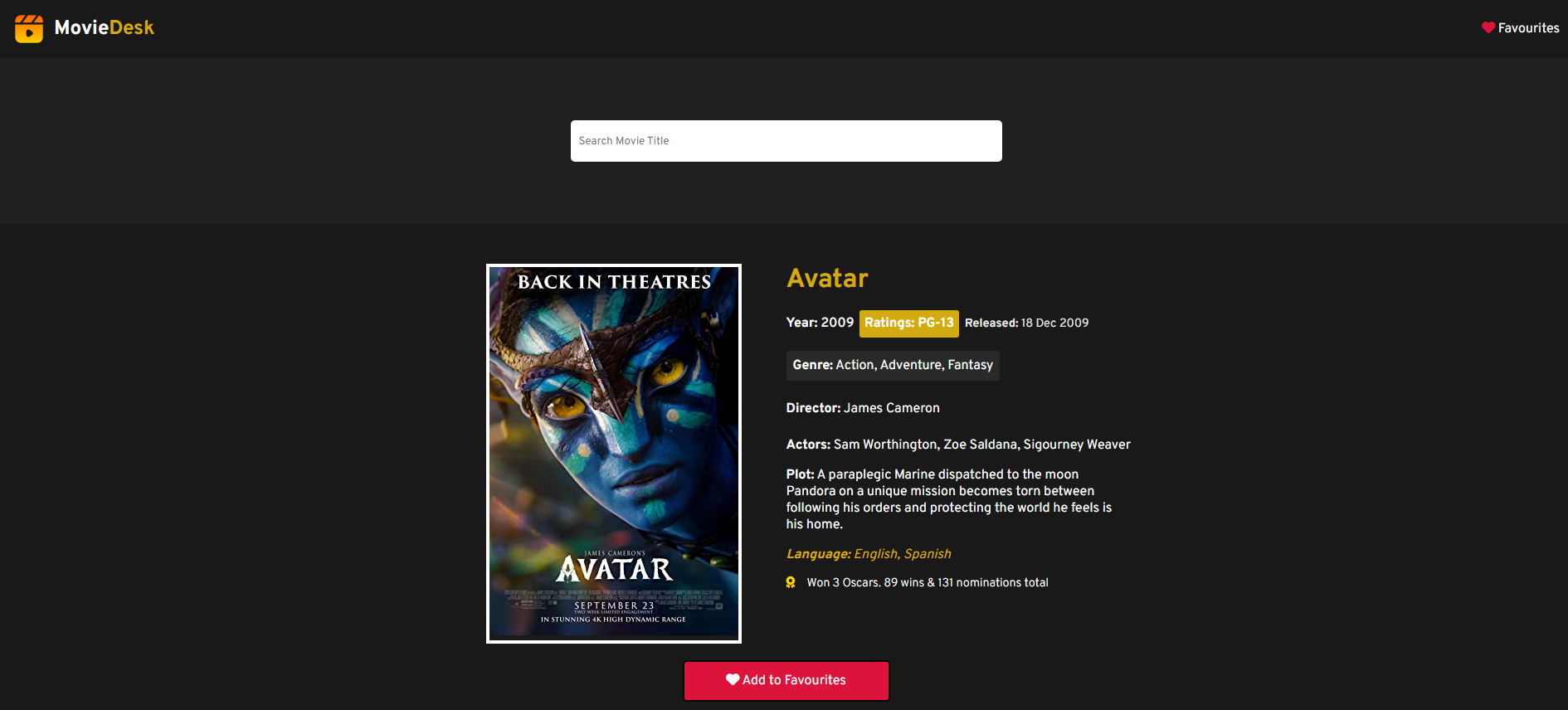 GitHub - Sameer2000/Movie-Desk