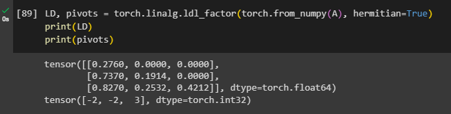 Enh Please Return Pivots As Well When `scipylinalgldl ` Function Is Called · Issue 19231 