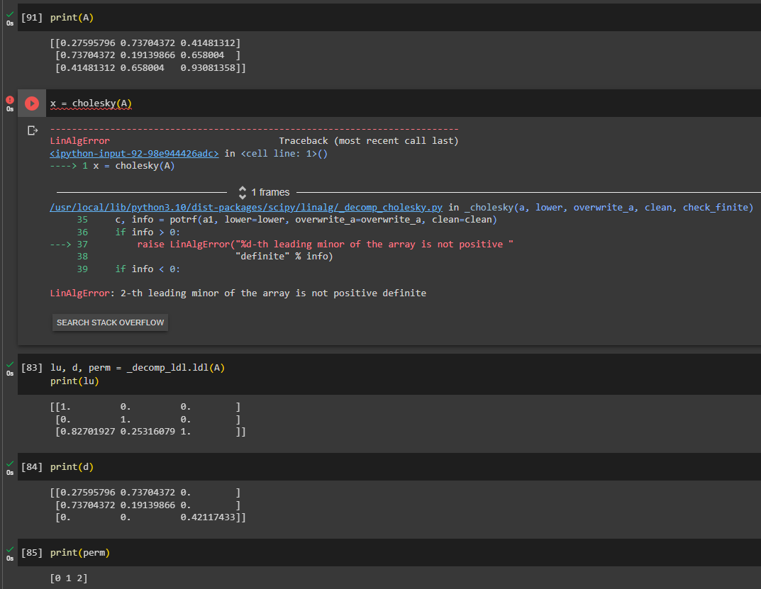 ENH: Please return pivots as well when `scipy.linalg.ldl( )` function is called. · Issue #19231 ...