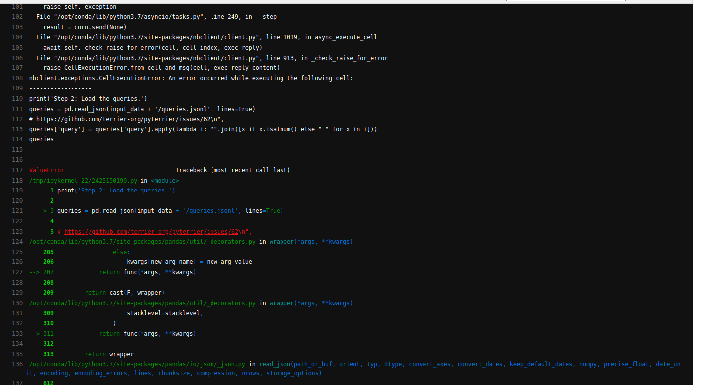 Improve Visualization of Logs · Issue #306 · tira-io/tira · GitHub