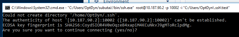 [Windows] SSH known keys file not used, constantly asking host authenticity · Issue #245 ...