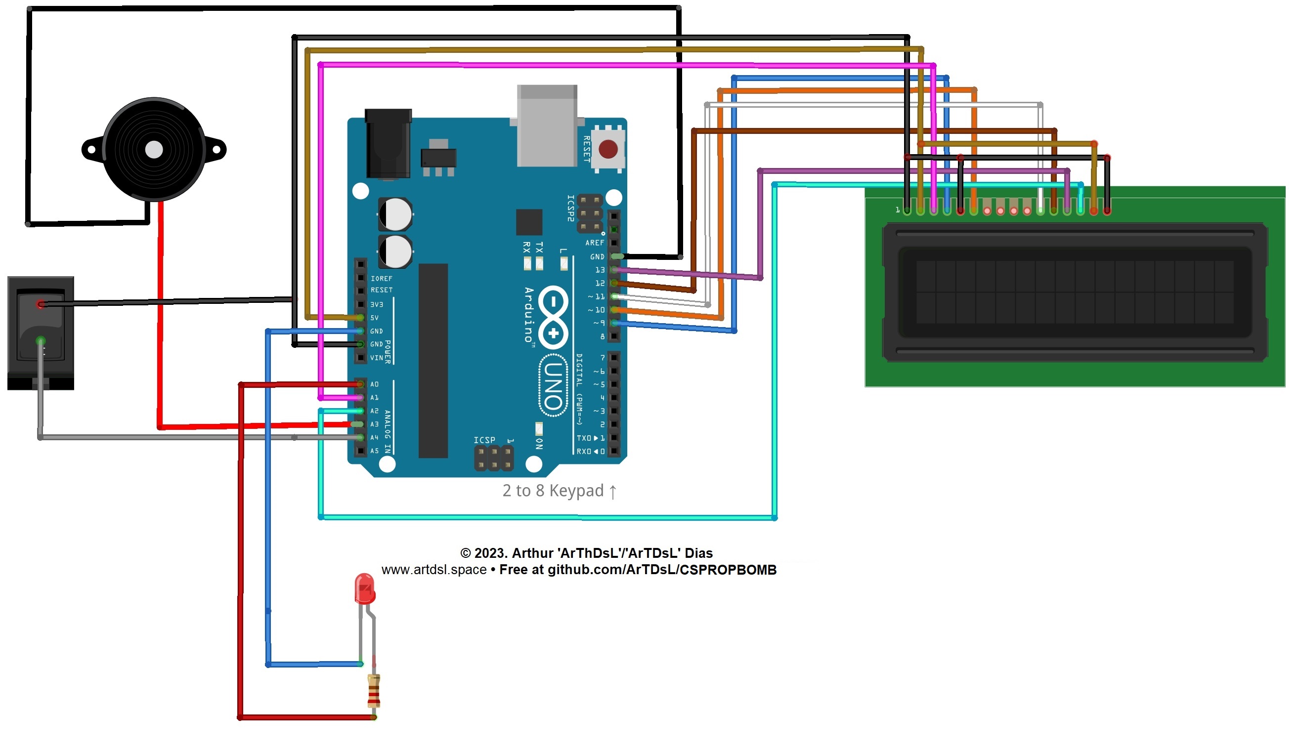 GitHub - ArTDsL/CSPROPBOMB: A CSGO2 BOMB prop made in arduino. DISCLAIMER: IT'S NOT A REAL BOMB ...