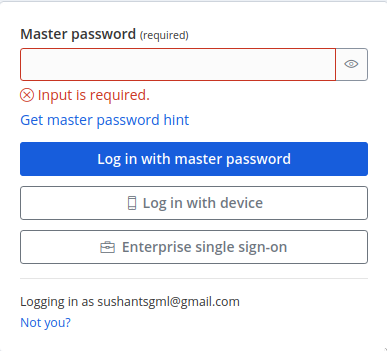 'Input is required' message shows up before it's supposed to · Issue ...