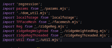 Error caused by not importing files with the ".mjs" extension · Issue #320 · brownhci/WebGazer ...
