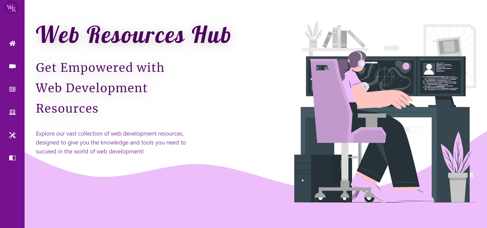 [STYLE] Want to add a footer · Issue #135 · jayk-gupta/web-resources-project · GitHub