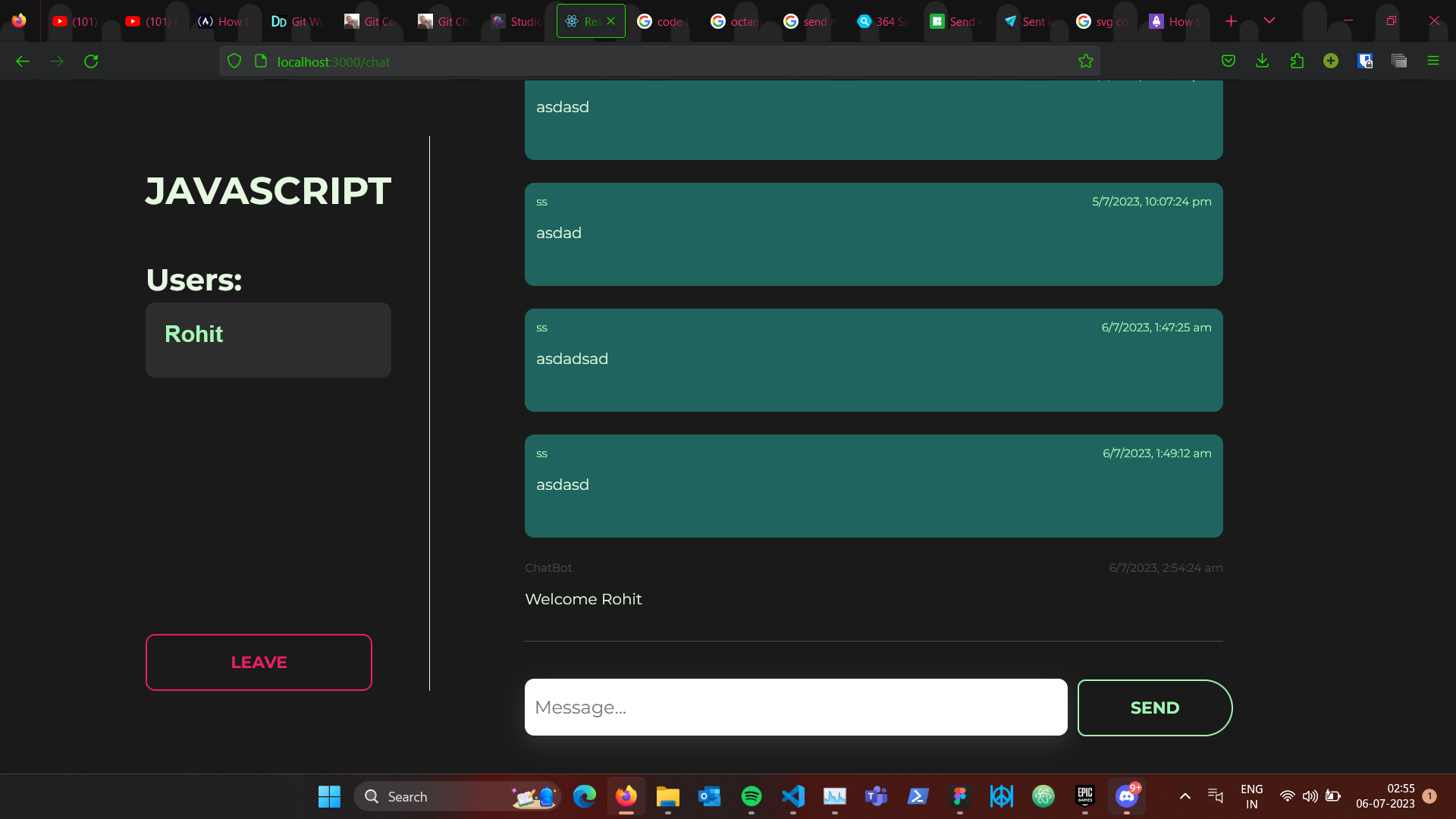 GitHub - ArushiiGupta/real-time-web-app
