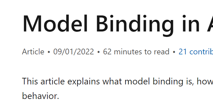 Collection binding without index works only on Form Data · Issue #26580 · dotnet/AspNetCore.Docs ...