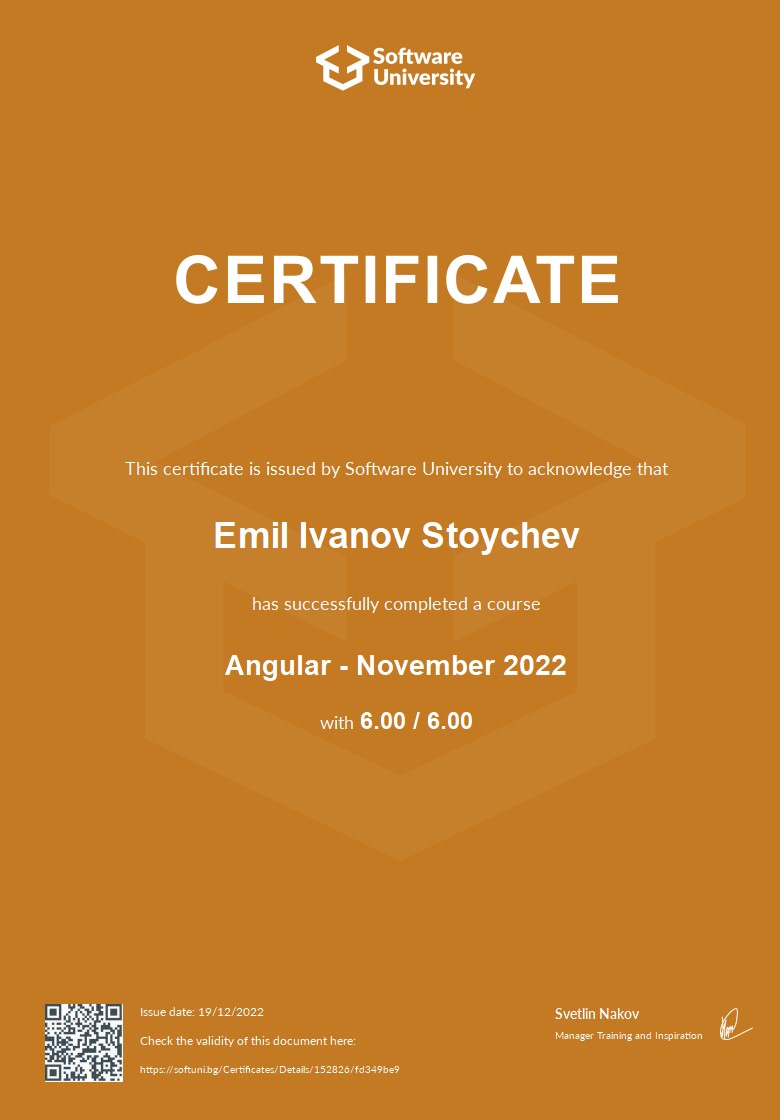 Emil-Stoychev (Емил Стойчев) · GitHub
