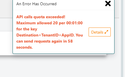 API Calls Quota Exxceeded · Issue #1345 · KelvinTegelaar/CIPP · GitHub