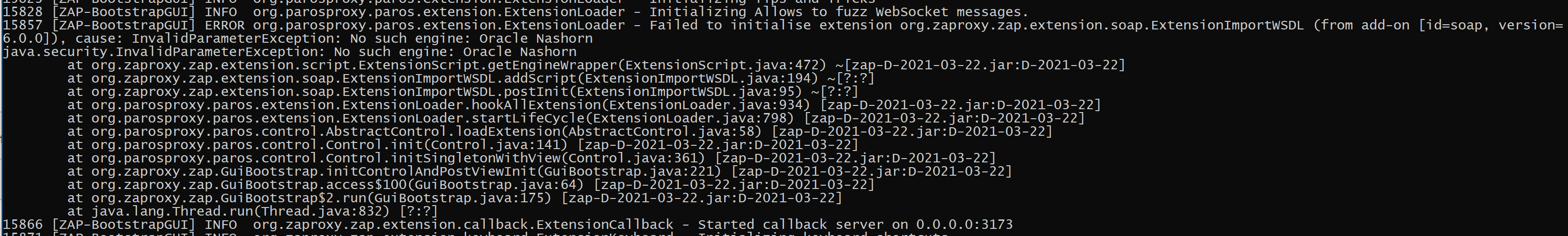 Soap Add On Relies On Deprecated Nashorn Engine · Issue 6500 · Zaproxyzaproxy · Github