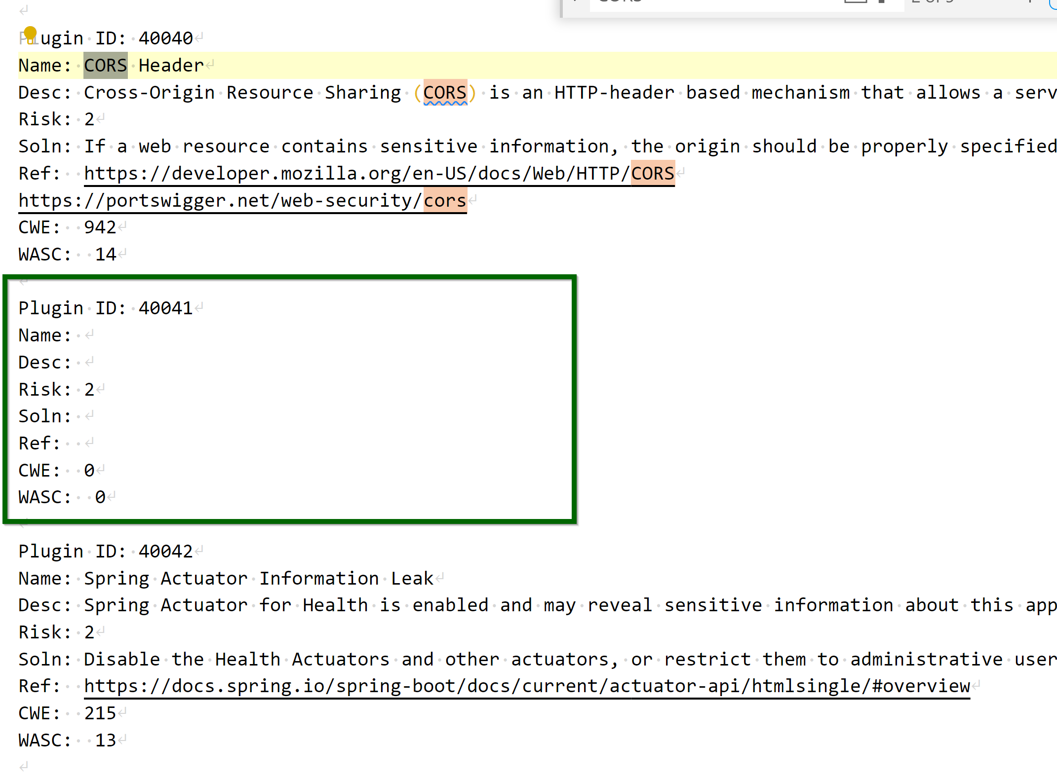 Scan Rule with empty name in the Scan Progress window and Scan Policy window · Issue #7228 ...