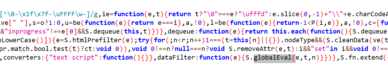 Security Vulnerability : eval() and globalEval() in JQuery 3.6.0 ...