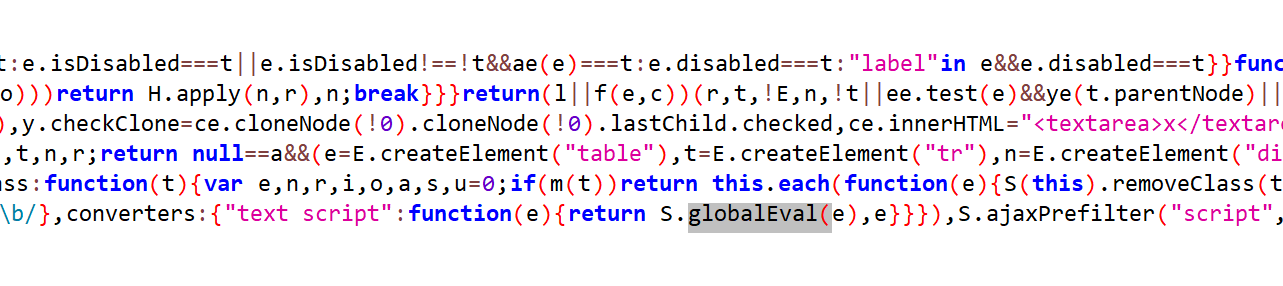Security Vulnerability Eval And Globaleval In Jquery 360 · Issue 5035 · Jqueryjquery 7794