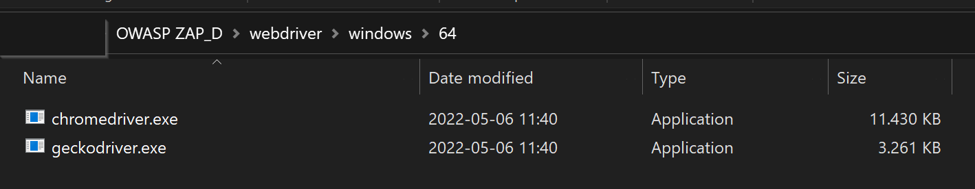 Selenium not defaulting to bundled ChromeDriver on Windows · Issue #7272 · zaproxy/zaproxy · GitHub