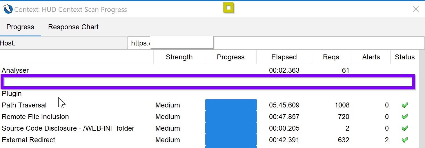 Regression: Host Labels in Context Scan Progress Dialog missing · Issue #7398 · zaproxy/zaproxy ...