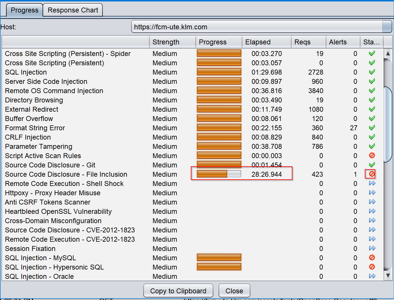 Active Scan: Stop the scan rule if unresponsive after being skipped ...